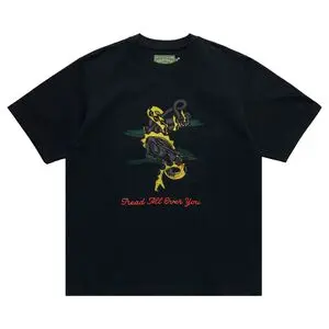 DENIM TEARS Tread All Over You Tee - Black