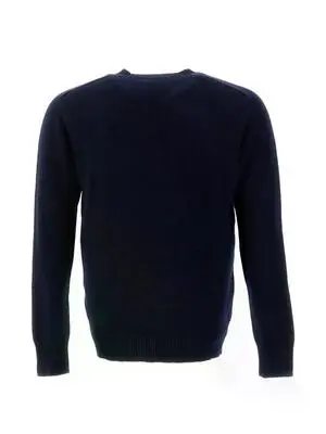 CUSTOMER LOVERS Crew-neck Ribbed-trim Sweater