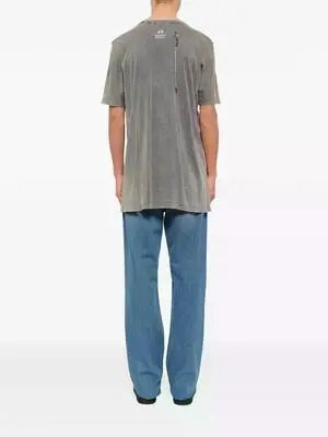 11 BY BORIS BIDJAN SABERI Dye-pattern Graphic-print T-shirt