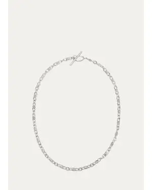 Agmes Theo Chain Necklace - Silver