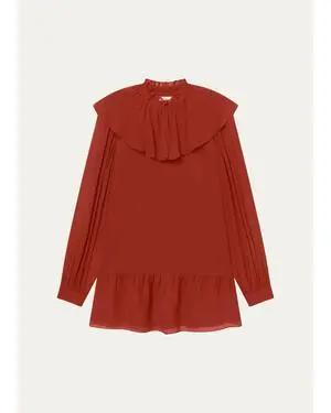 FRAME The Silk Soiree Mini Dress