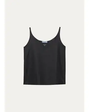 Prada Re-nylon Sleeveless Scoop-neck Top - Nero