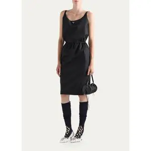 Prada Re-nylon Sleeveless Scoop-neck Top