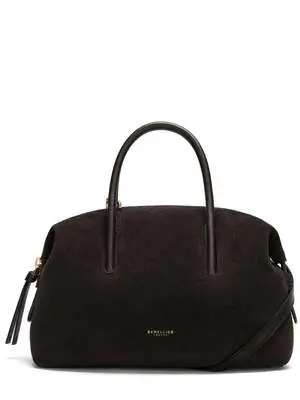 DEMELLIER The Stockholm Small Suede Mini Handbag For - Brown