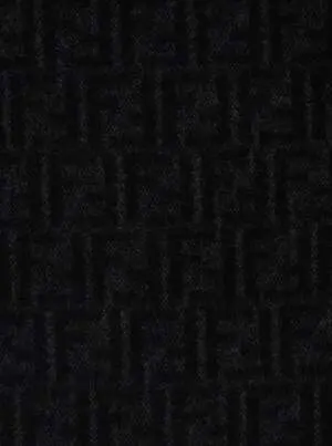 Fendi Ff Wool Con Frange - Multicolor
