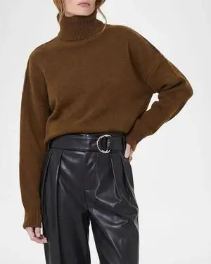 NICHOLAS Esme Wool Sweater - Cumin