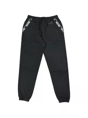 Moschino Logo-tape Drawstring Track Pants - Black