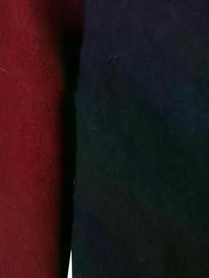 Barbour Scottish-made Colourblock Wool Crew Neck Jumper