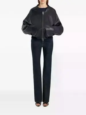 Khaite Hewit Jacket In Dark Navy