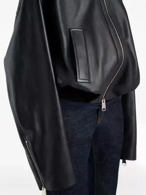 Khaite Hewit Jacket In Dark Navy