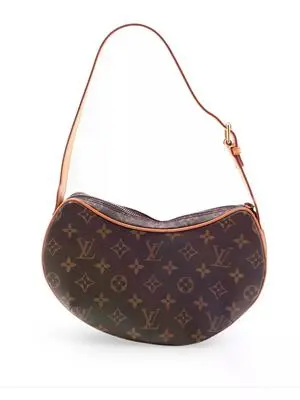 LOUIS VUITTON 2003 Monogram Croissant Pm Hobo Bag