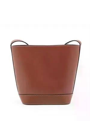 Celine 2000-2026 Small Calfskin Cuir Triomphe Bucket Bag