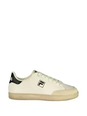 FILA Logo-patch Low-top Courtbay Sneakers - Neutrals