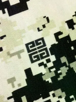 Givenchy Pixelated-camo Shorts