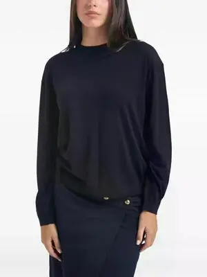 SEMICOUTURE Fine-knit Sweater - Blue