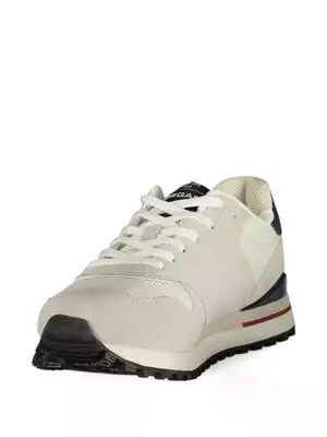 GAS Panelled Logo-print Sneakers