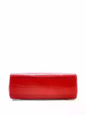 LOUIS VUITTON Catalina Handbag Monogram Vernis Bb Tote Bag - Red
