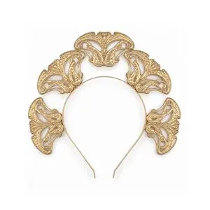 STEPHANIE BROWNE AUSTRALIA The Bernhardt Headband - Gold