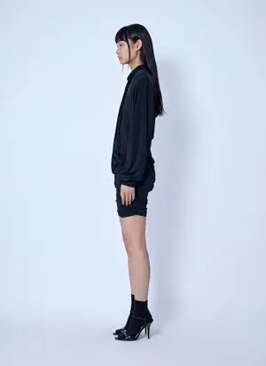 ENTIRE STUDIOS Dalters Mini Dress - Black