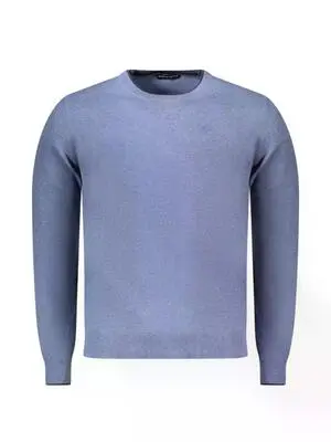 NORTH SAILS Logo-patch Crew-neck Sweater - Blue