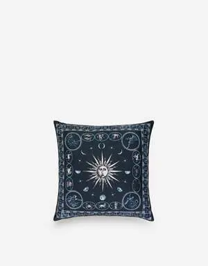 Dolce & Gabbana Silk Twill Cushion Small - Multicolor