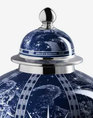 Dolce & Gabbana Large Potiche Porcelain Vase