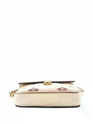 LOUIS VUITTON Pochette Metis Bicolor Monogram Empreinte Giant Crossbody Bag