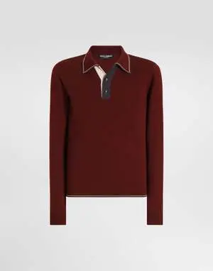 Dolce & Gabbana Wool Polo Shirt