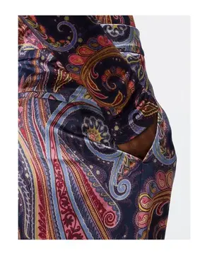 Etro Paisley Wide-leg Pants