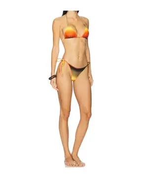 Attico Gradient Effect Bikini Set