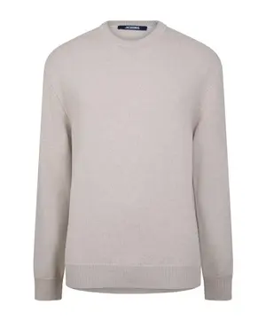 Jacquemus Round-neck Long-sleeve Knitted Sweater - No