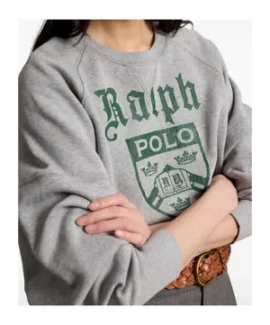 Polo Ralph Lauren Logo-print Raglan-sleeve Sweater