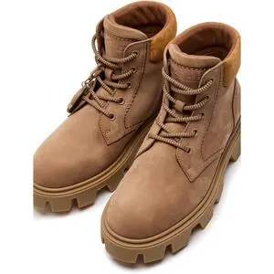 Moncler Leather Ankle Boots