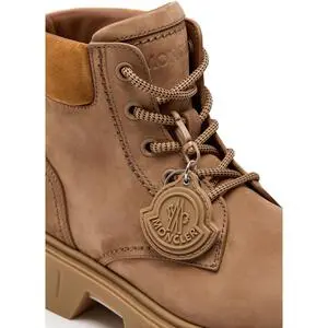 Moncler Leather Ankle Boots