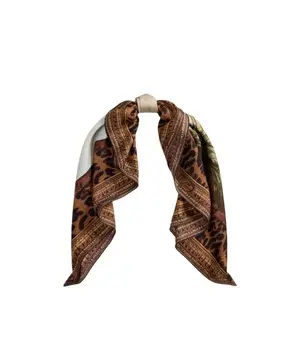 Ralph Lauren Scenic-print Silk Scarf
