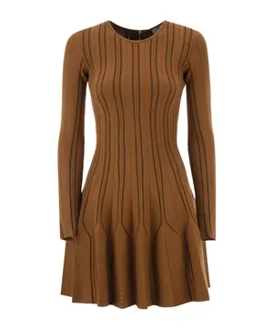 Elisabetta Franchi Open-knit Dress