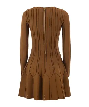 Elisabetta Franchi Open-knit Dress
