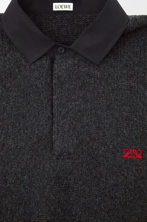 Loewe Polo Sweater In Wool