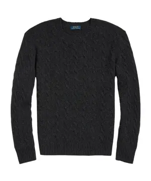 Polo Ralph Lauren Round-neck Twisted-knit Sweater - No