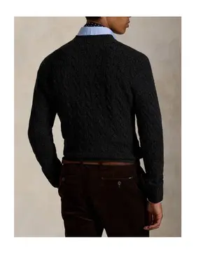 Polo Ralph Lauren Round-neck Twisted-knit Sweater