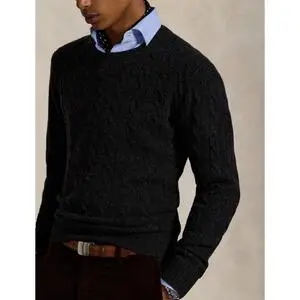 Polo Ralph Lauren Round-neck Twisted-knit Sweater