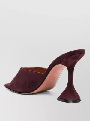 Amina Muaddi Suede High-heeled Sandals