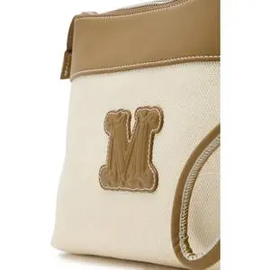 Max Mara Canvas Clutch