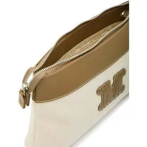 Max Mara Canvas Clutch