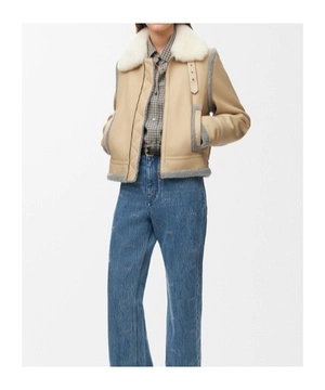 Loewe Jacket In Shearling