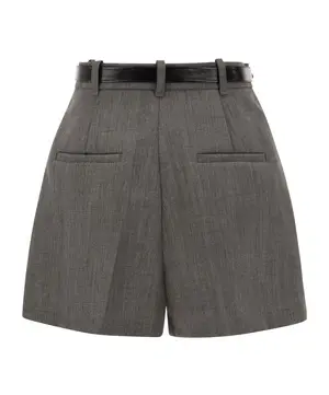 Elisabetta Franchi Pleated Shorts
