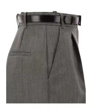 Elisabetta Franchi Pleated Shorts