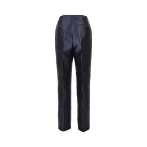 Alberta Ferretti Mikado Tailored Cigarette Pants