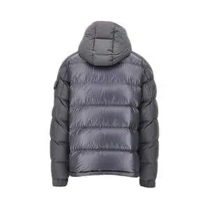 Moncler Maya' Hooded Down Jacket - Grey