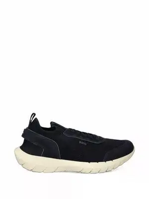 BOSS Motion Mesh-panelled Lace-up Sneakers